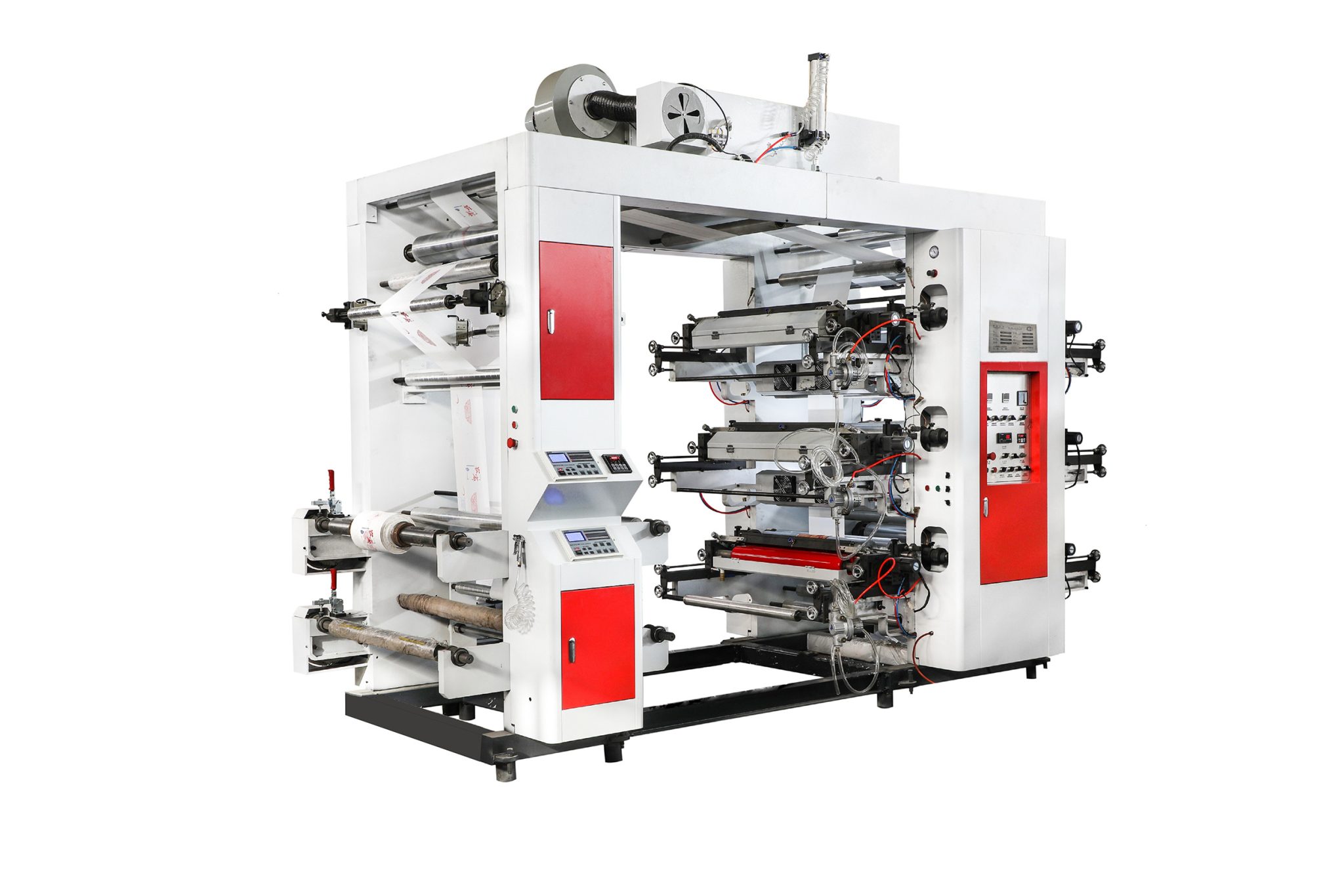 6 Color Stack Flexo Printing Machine – ChongHong